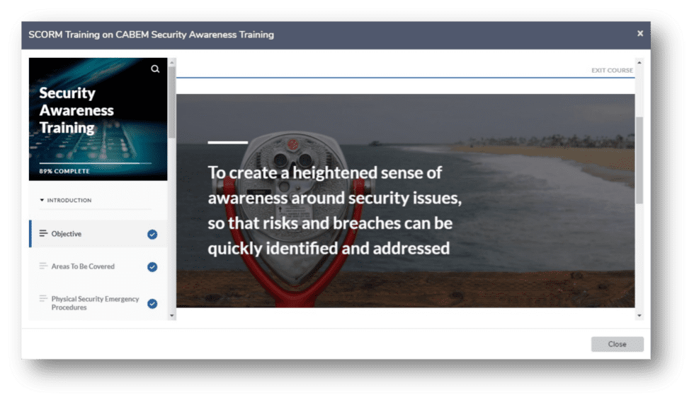 Cabem Competency Manager Real Time Progress Tracking